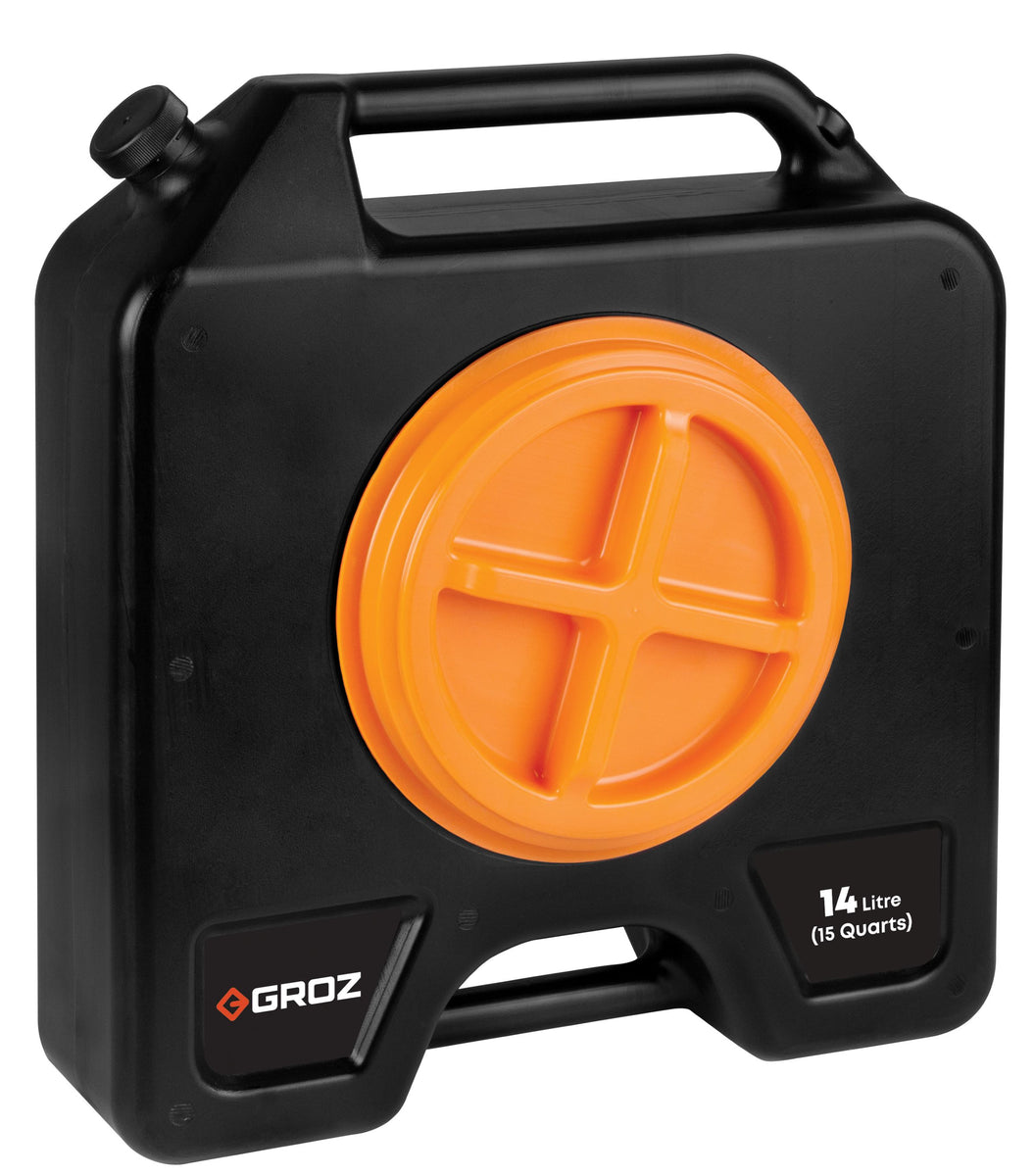 15 Quart Drain Pan - Easy, No Mess Motor Oil Draining – GROZ USA