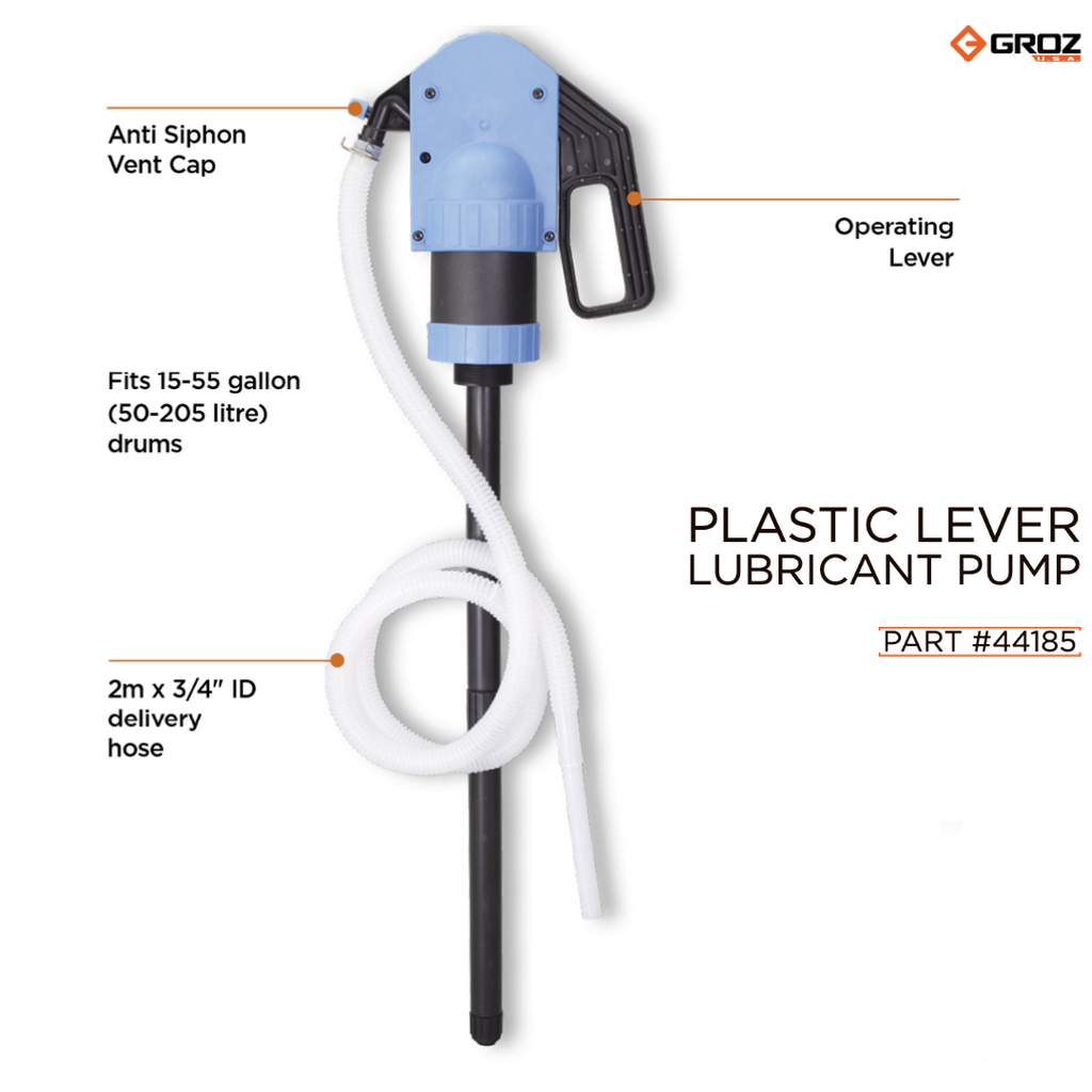 Heavy Duty Lever Action DEF Pump, with 2" Bung Adapter, for DEF, Antif ...