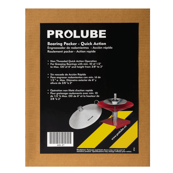 PROLUBE Rapid Action Bench Type Bearing Packer for Standard Grease Gun ...