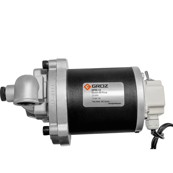 Heavy Duty 12V DC Powered Electrical Oil Pump, High Flow, 8 GPM – GROZ USA