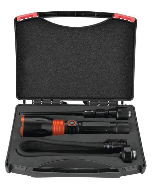 3-in-1 Quick Connect Work Light - Interchangeable Flashlight, Flexible ...