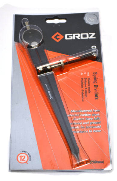 Craftsmen's Spring Divider, 8", Steel – GROZ USA