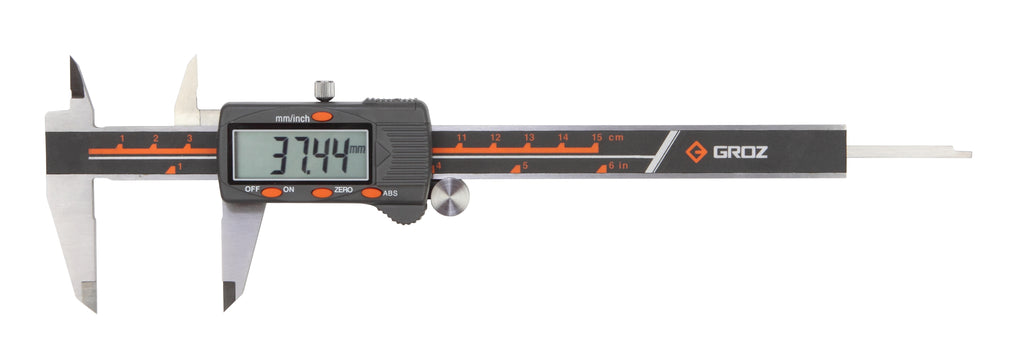 Electronic Digital Caliper - Dual Measurement & LCD Readout – GROZ USA