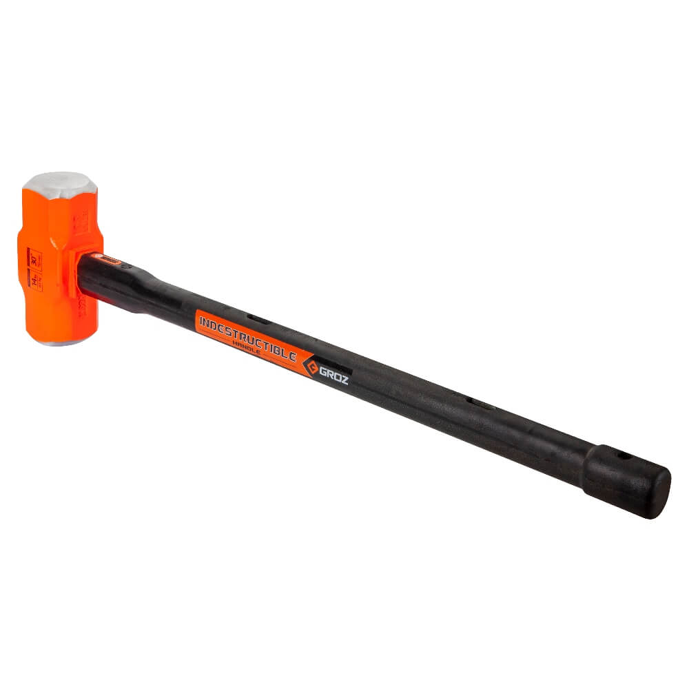 30" Indestructible Handle Sledge Hammer, 14 lb. – GROZ USA