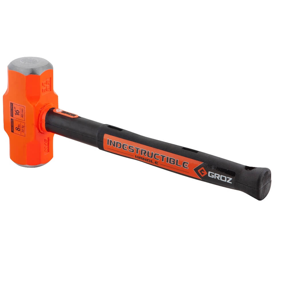 16" Indestructible Handle Sledge Hammer, 8 lb. – GROZ USA