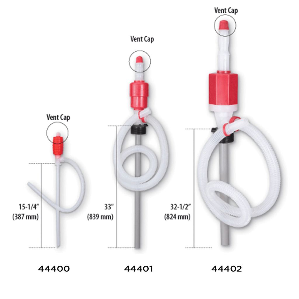 Plastic Siphon Pumps, available in 2, 5, and 7 GPM – GROZ USA