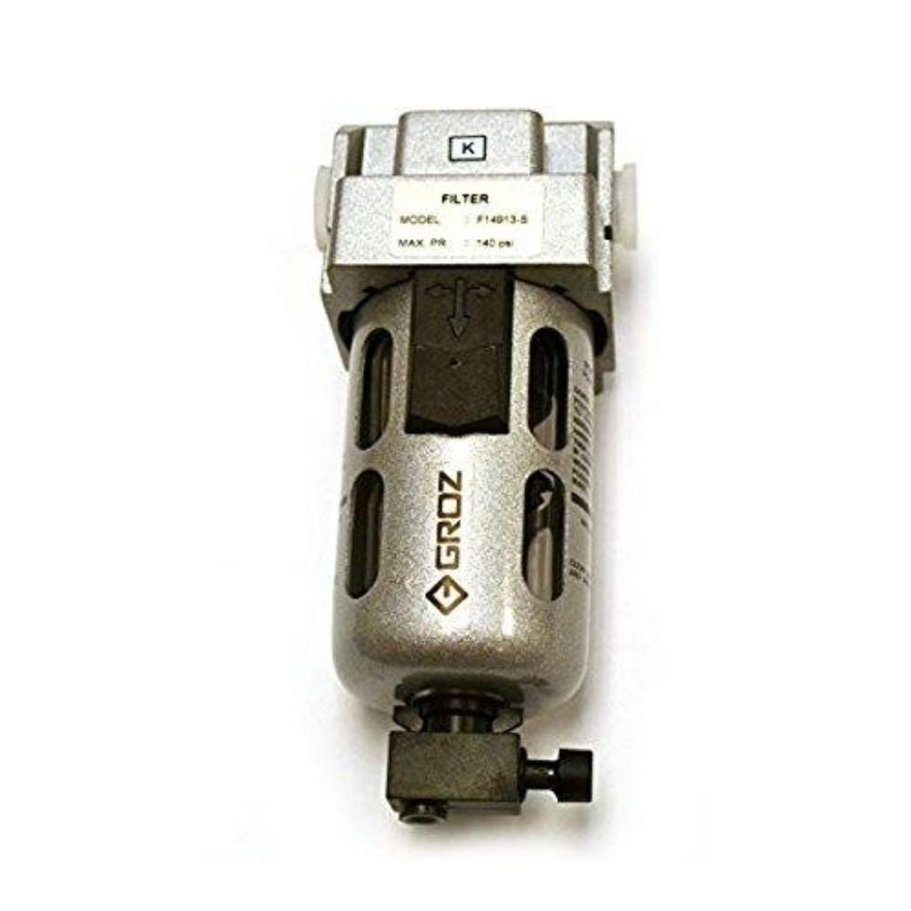 Air Filter Intermediate 1/4" NPT - 49 CFM – GROZ USA