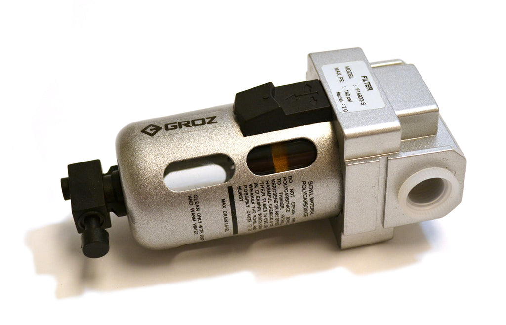 Air Filter Intermediate 1/4" NPT - 49 CFM – GROZ USA