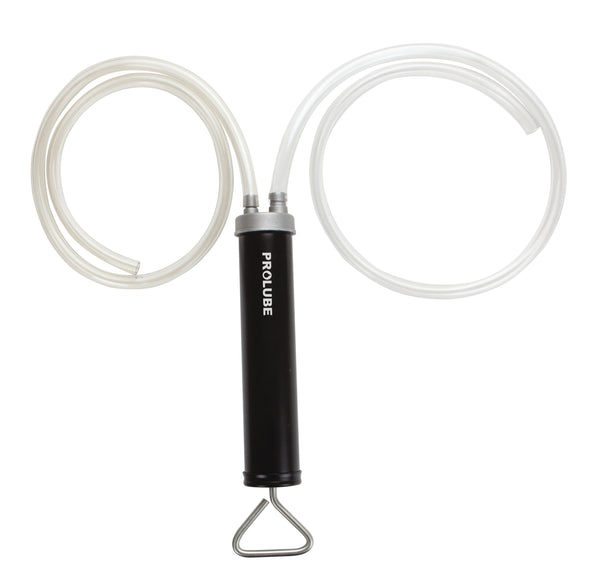 ProLube Double-Action Suction Transfer Gun w/ 8' Vinyl Hose – GROZ USA