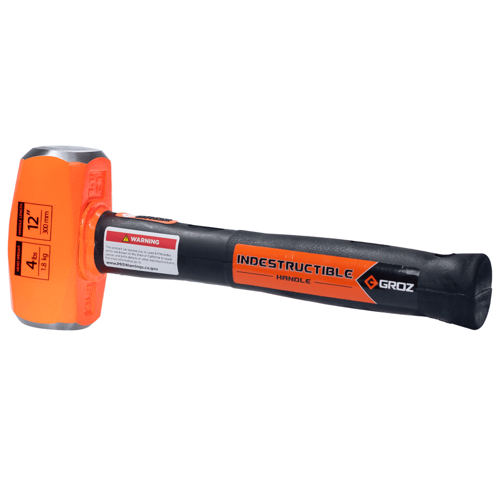 12" Indestructible Handle Club Hammer, 4 lb. – GROZ USA