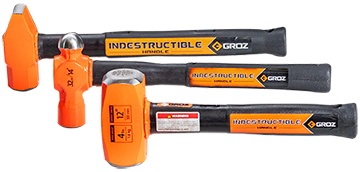 3 Piece Indestructible Handle Hammer Kit – GROZ USA