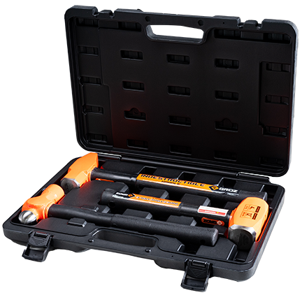 3 Piece Indestructible Handle Hammer Kit – GROZ USA