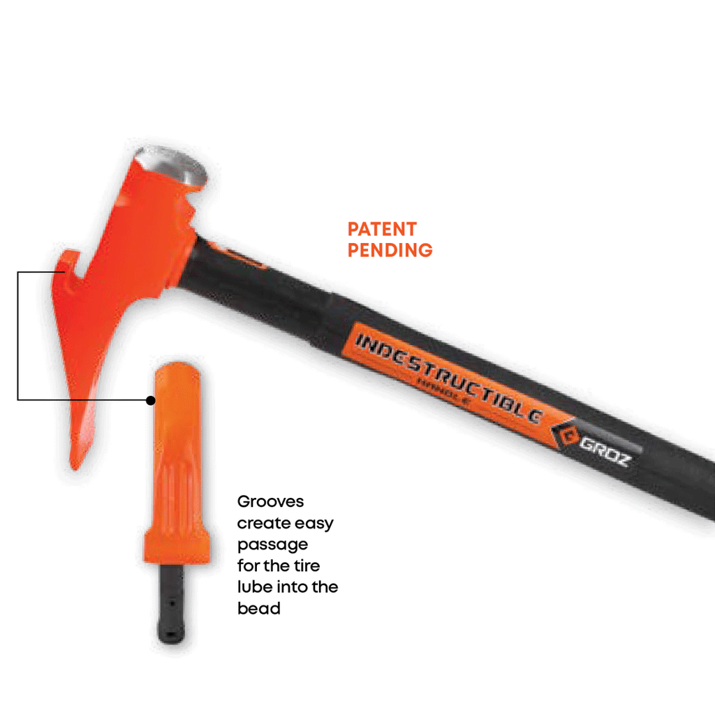 20" Indestructible Handle Tire Bead Breaker Hammer, 5 lb. – GROZ USA