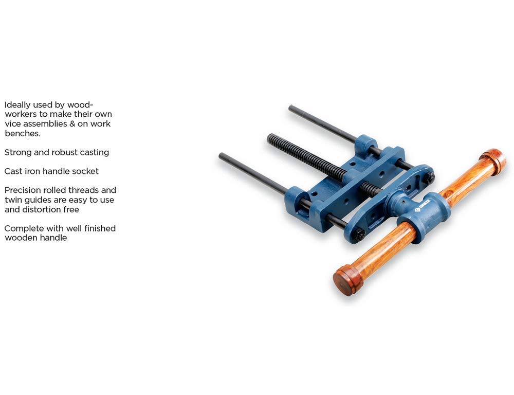 7 Inch Woodworking Front Vise - Cast Iron Body & Socket – GROZ USA