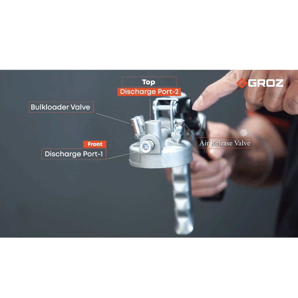 PROLUBE Dual Pistol/Lever Handle Grease Gun – GROZ USA