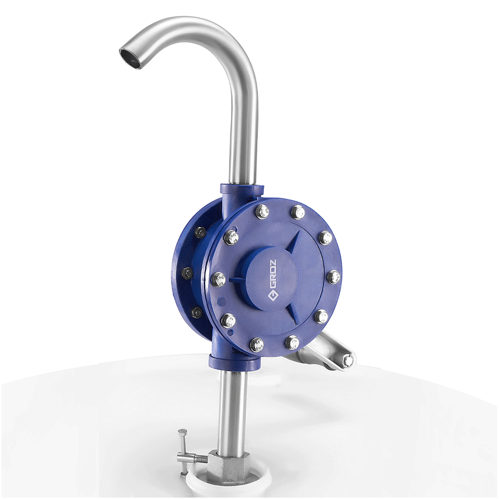 Plastic Rotary Chemical Pump with Aluminum Handle for Alcohols, Ketone ...